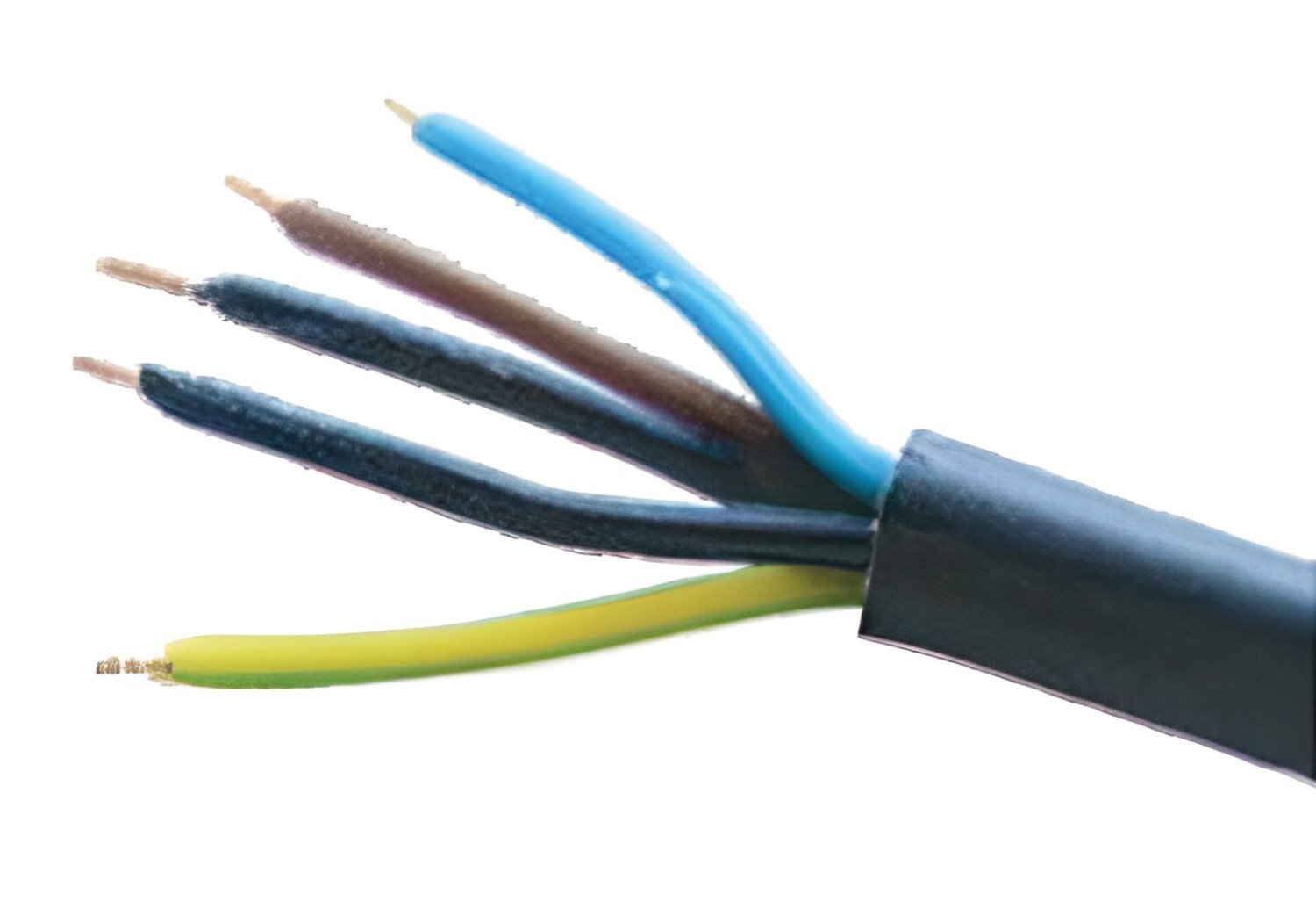 Câble rigides RO2V 5G1,5mm² FILS & CÂBLES 031005 (FEA) - Des...
