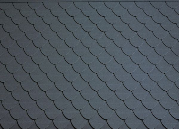 Bardeau bitumineux Toisite Ogive gris ardoise paquet 1,80 m²...
